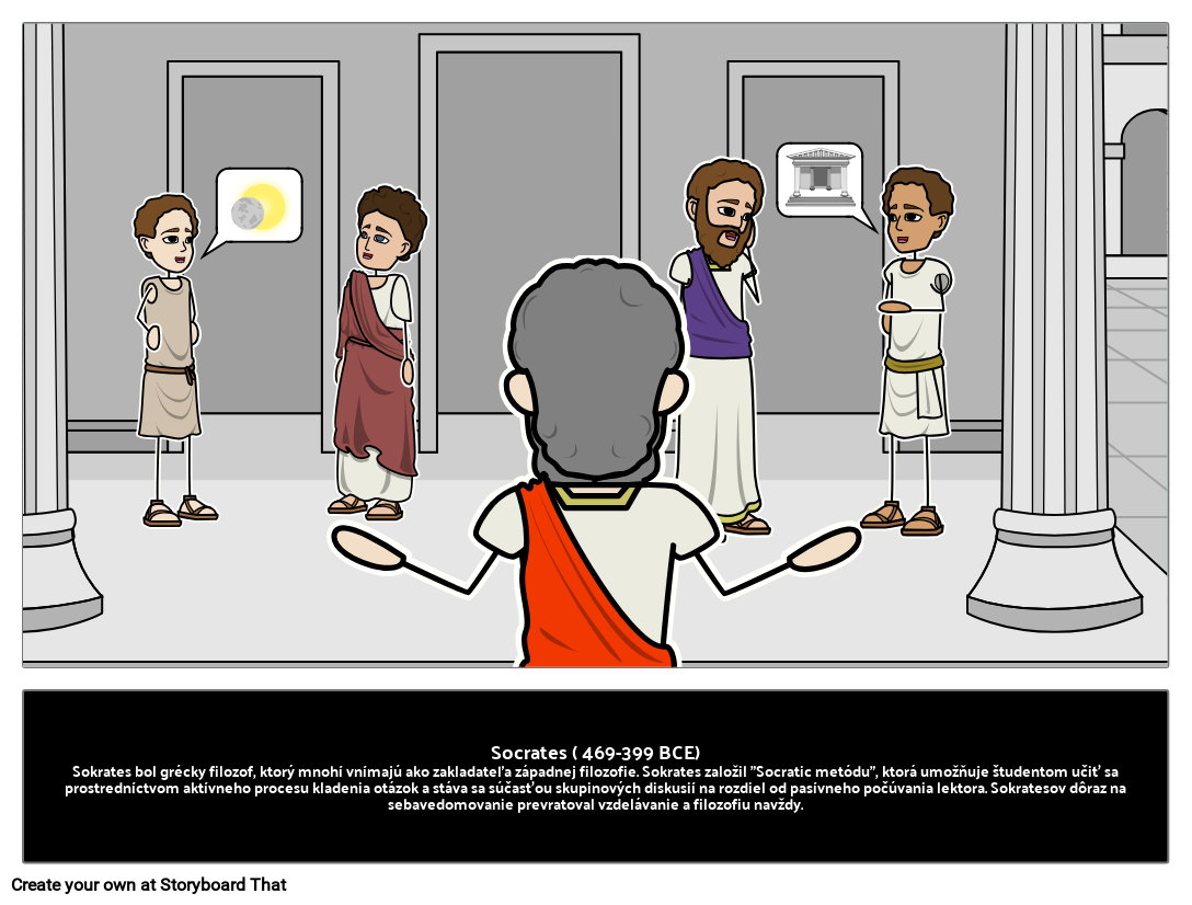 Kto bol Sokrates? Storyboard by sk-examples