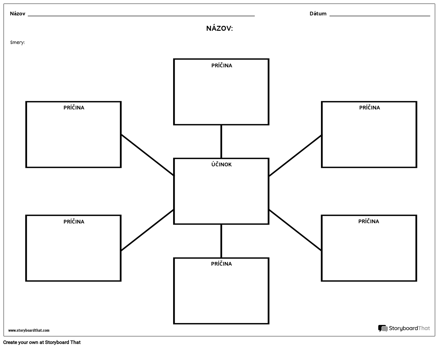 Spider Map - Variant Storyboard od sk-examples