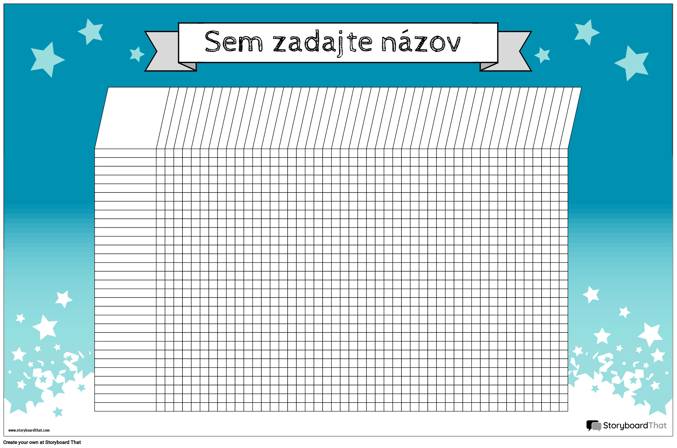 Študentský Graf Poster Horizontal Storyboard por sk-examples