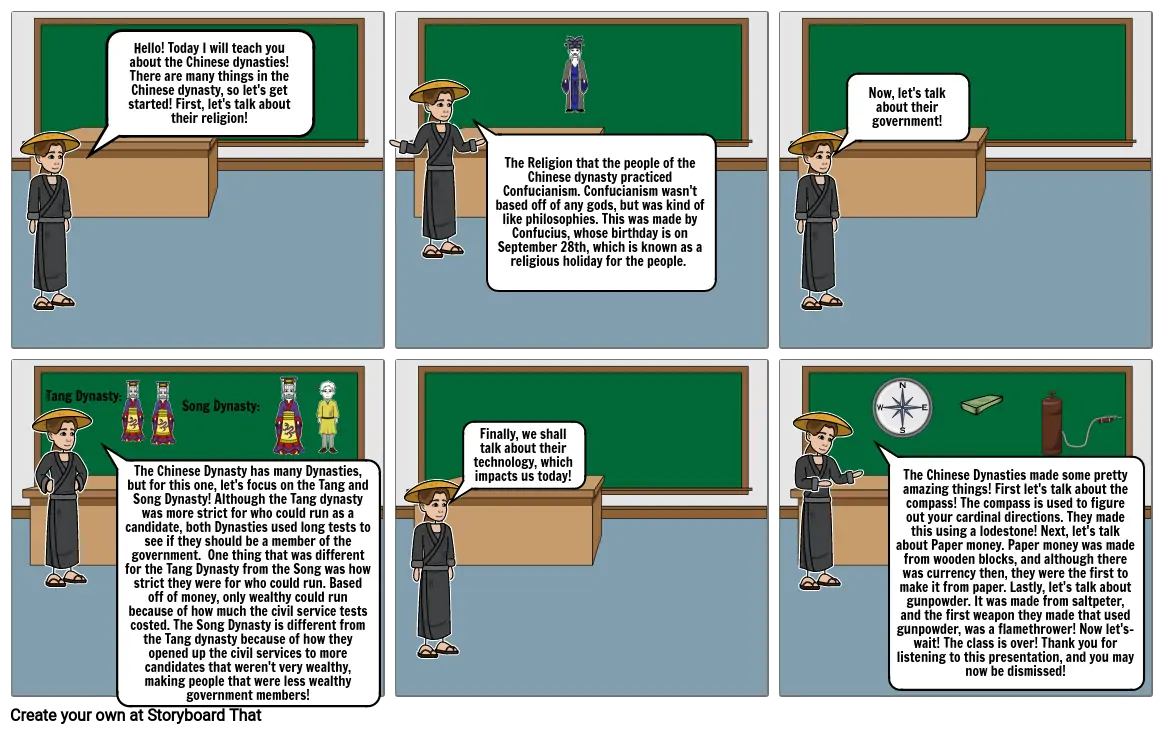 The Chinese Dynasty Storyboard Par Sk28036