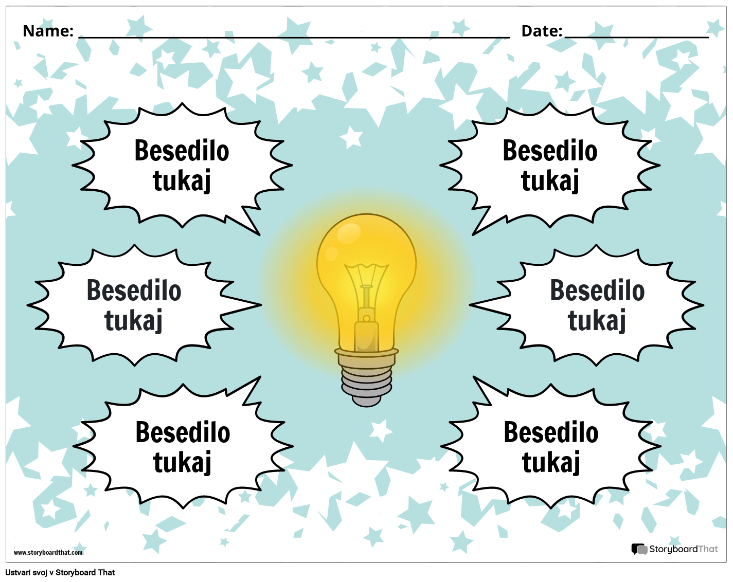Brainstorm Landscape Barva 1 Storyboard por sl-examples