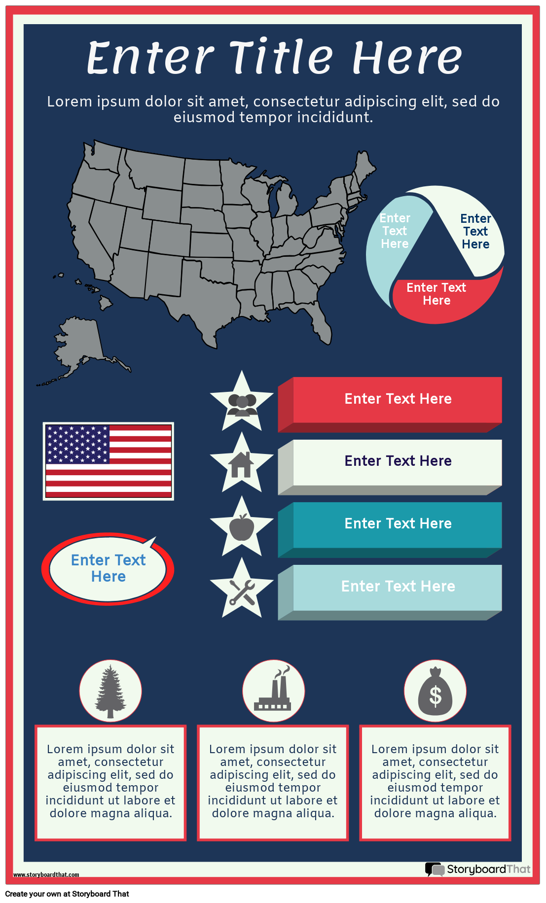 Geografska Infografija 4 Storyboard par sl-examples