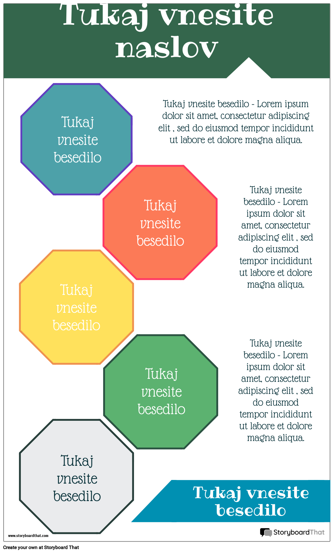 Kako do Barvnega Portreta Infografike 4 Storyboard