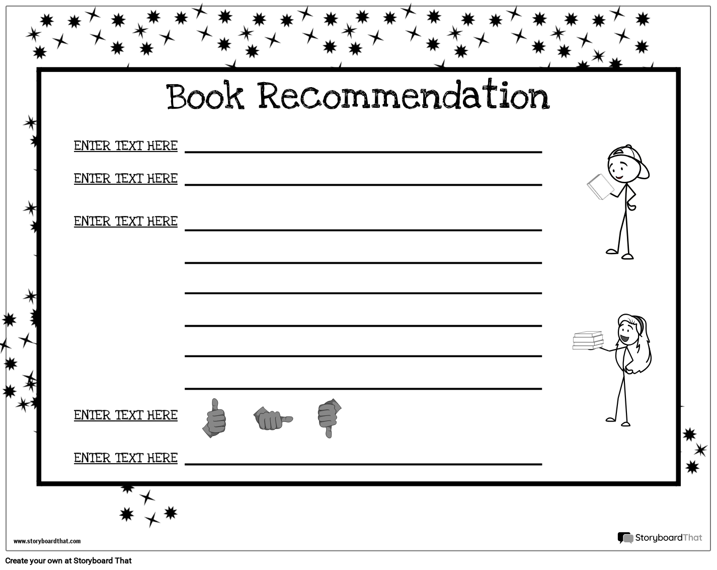 Knjižno Priporočilo 6 Storyboard por sl-examples