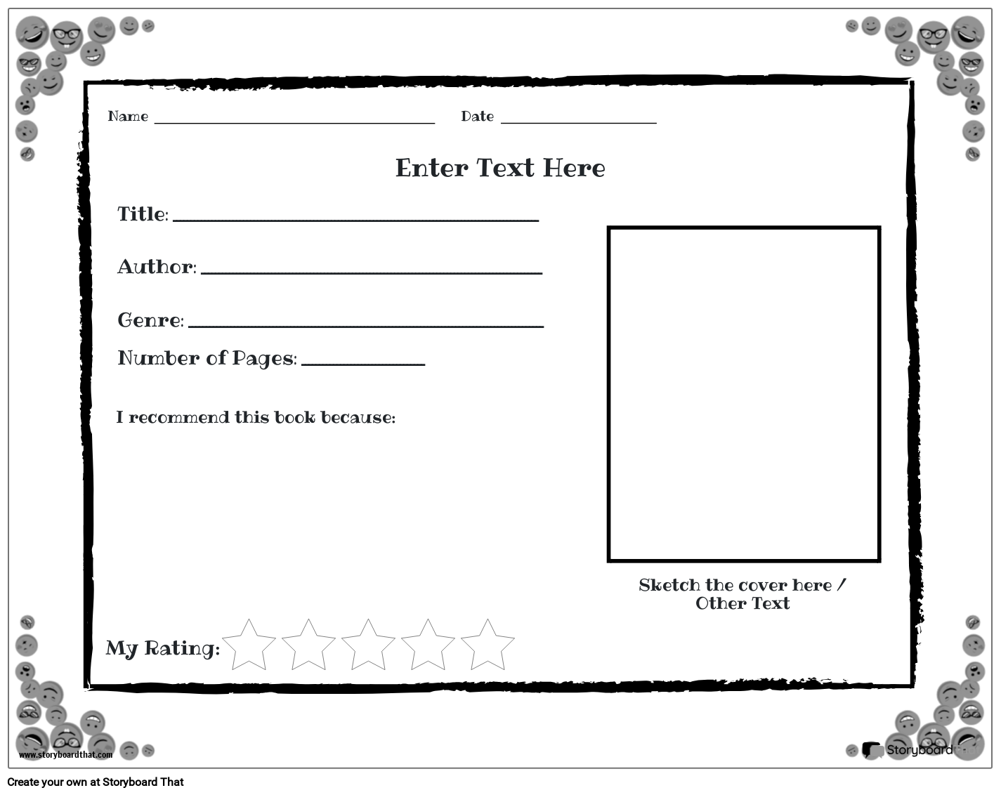 Knjižno Priporočilo 8 Storyboard por sl-examples