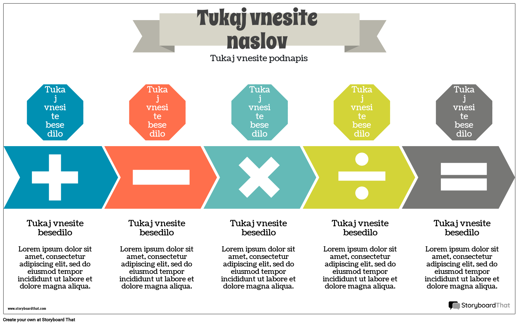 Math Infographic Landscape Barva 1 Storyboard by sl-examples