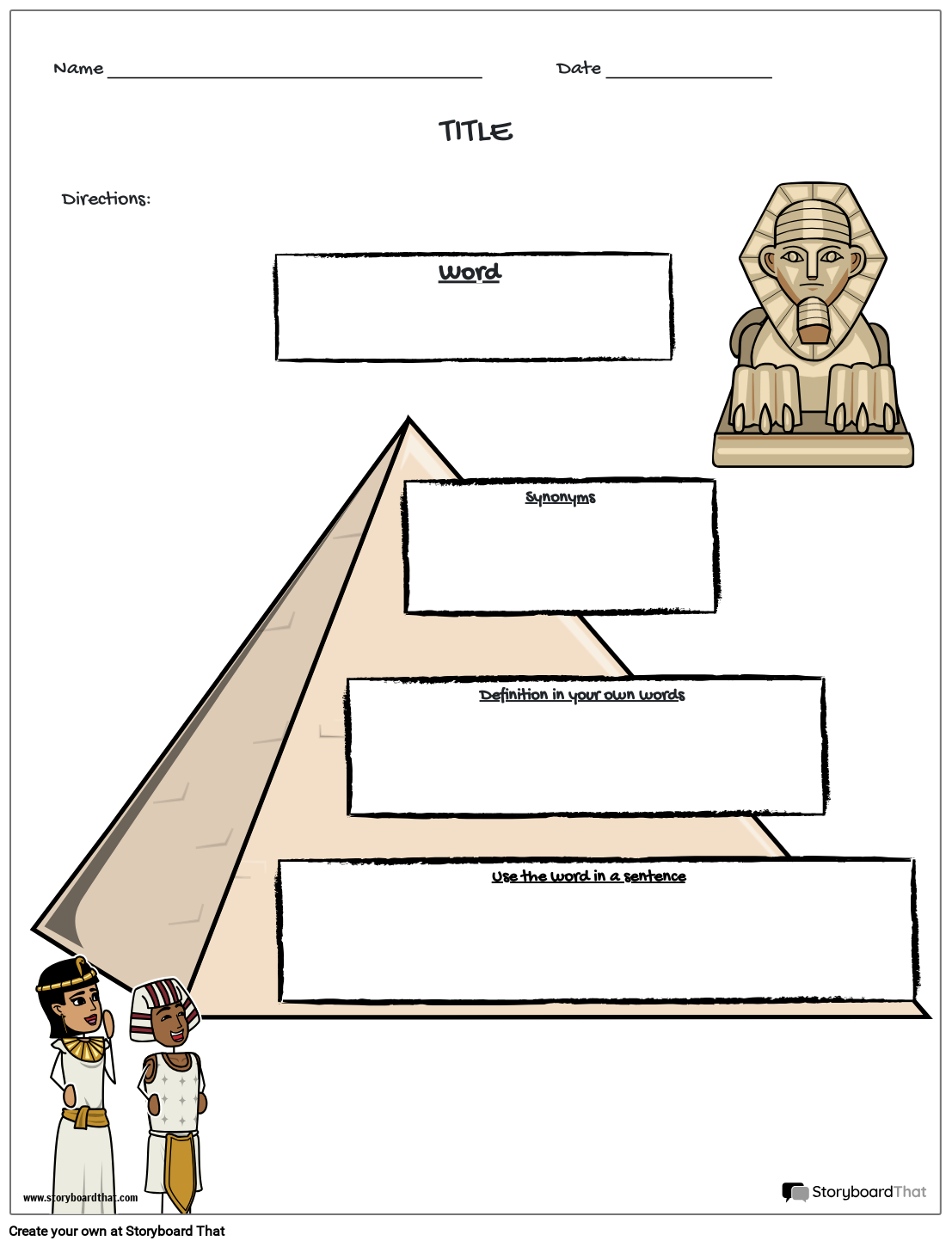 Predloga Besedne Piramide Storyboard por sl-examples Predloga Besedne Piramide Storyboard por sl-examples
