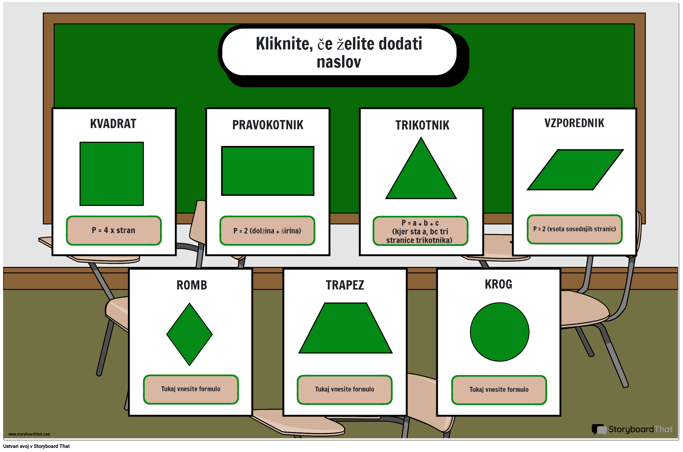 ŠOLSKI PLAKAT S FORMULO OBODA Storyboard por sl-examples