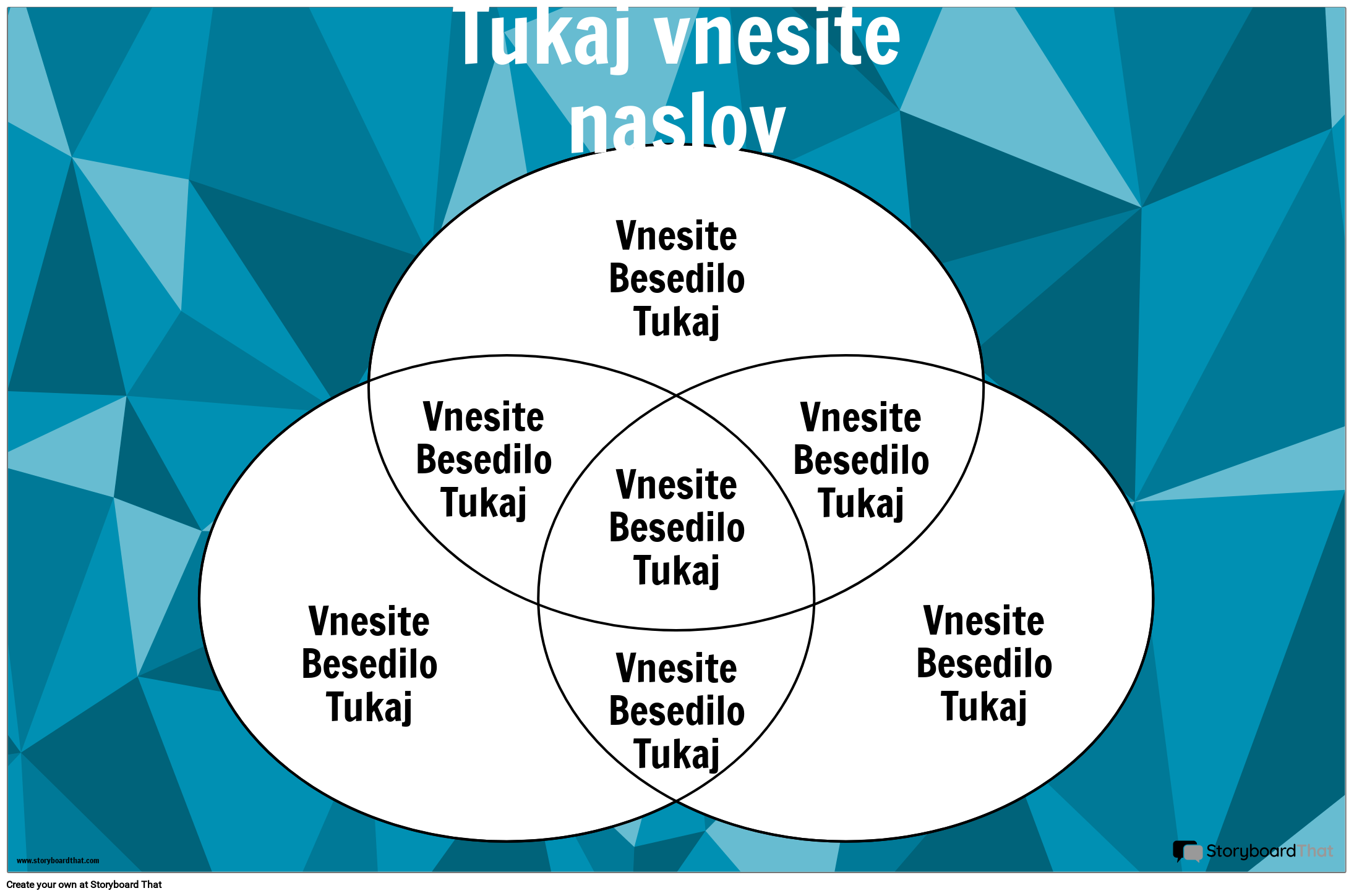 Vennov Diagram 3 Krogi Storyboard por sl-examples