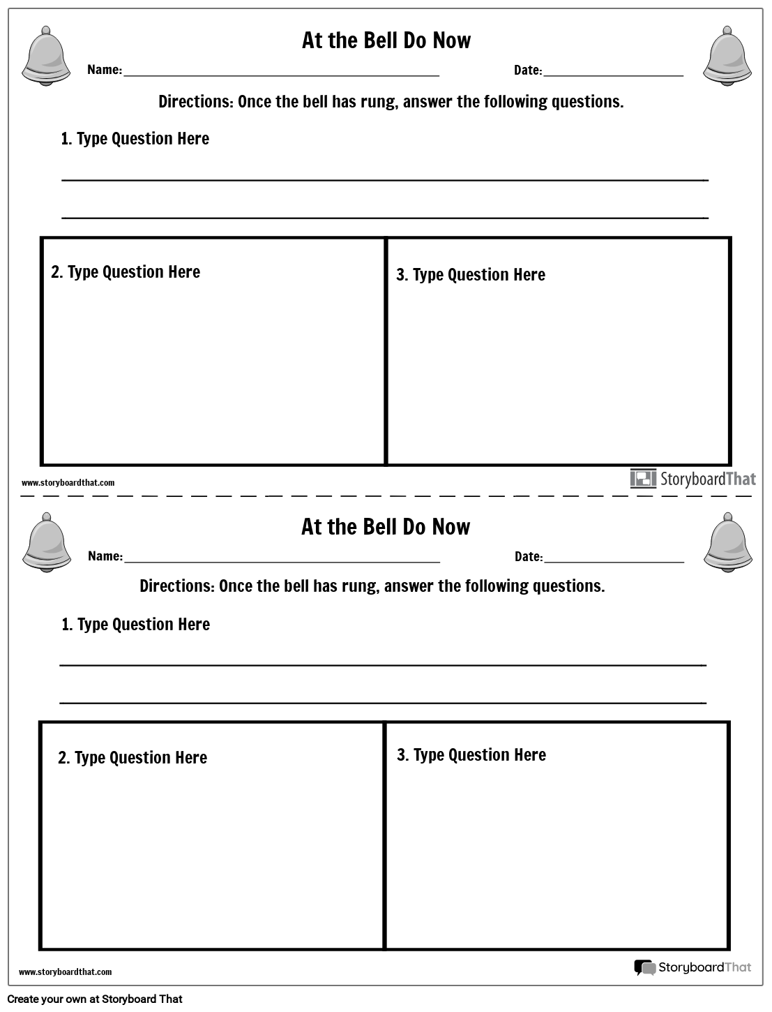 Zvonar Storyboard por sl-examples