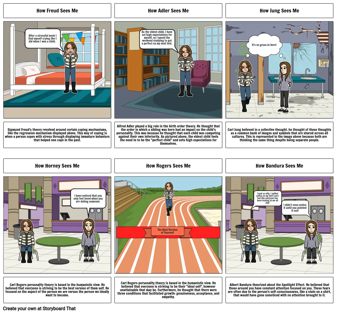 Unit 10 Psych Project Storyboard por smithra2