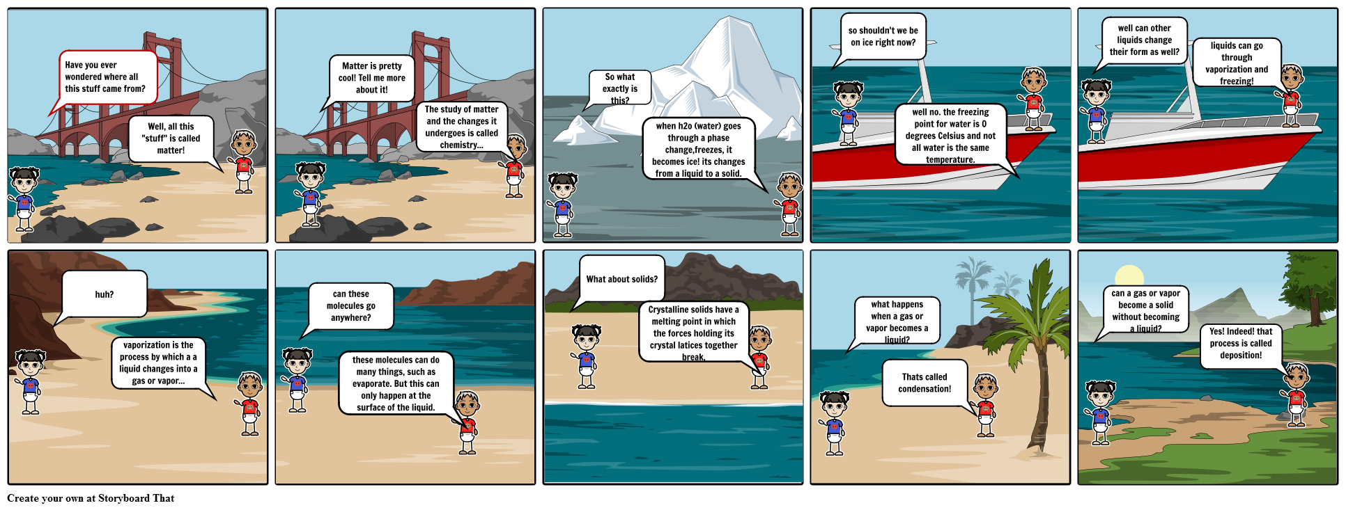 Virtual Comic strip Storyboard por sneakerchain