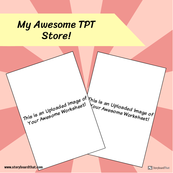 Social Media Templates for TpT | Promote Your TpT Store