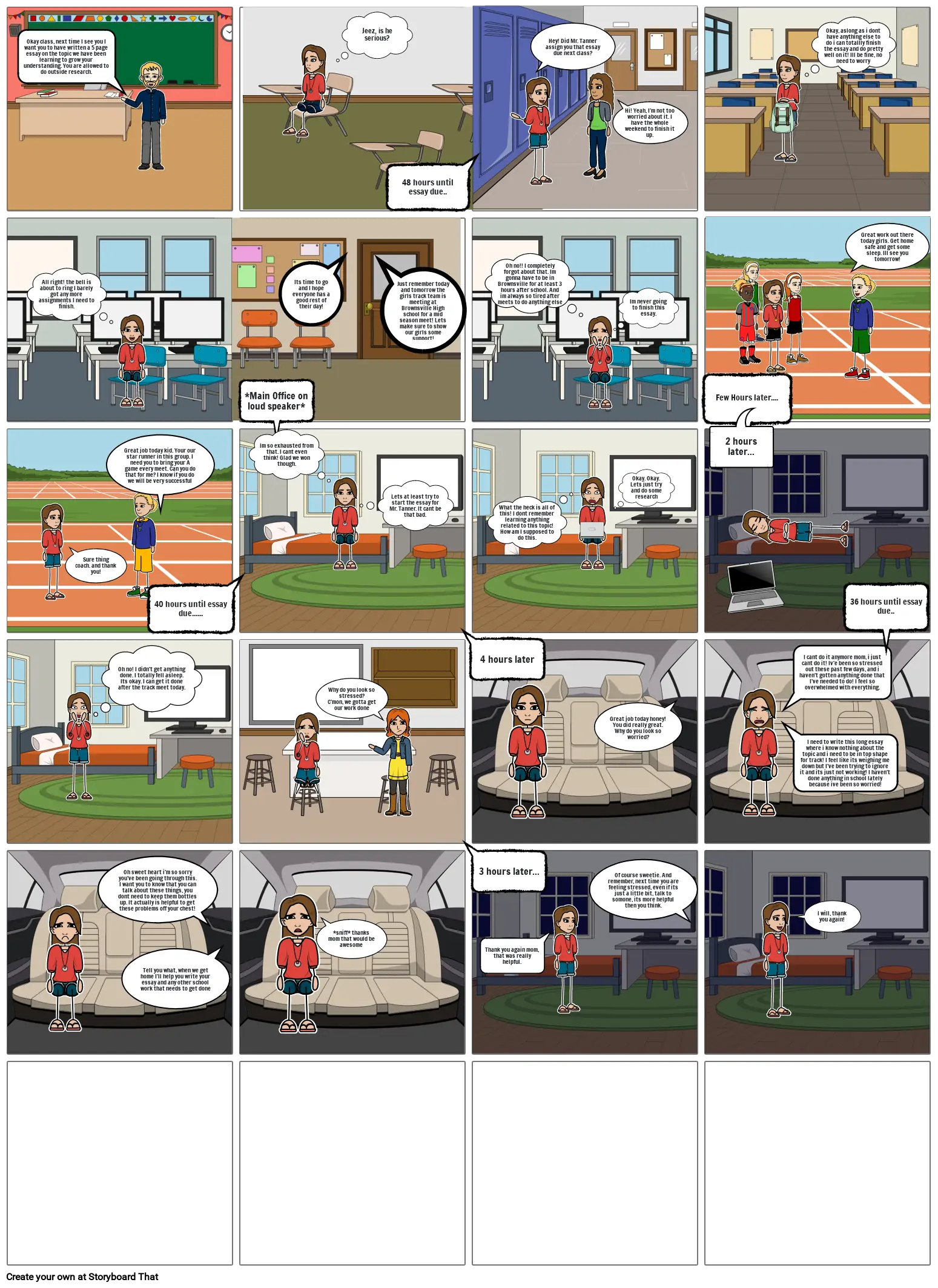 Stress Storyboard by sophiaanderson