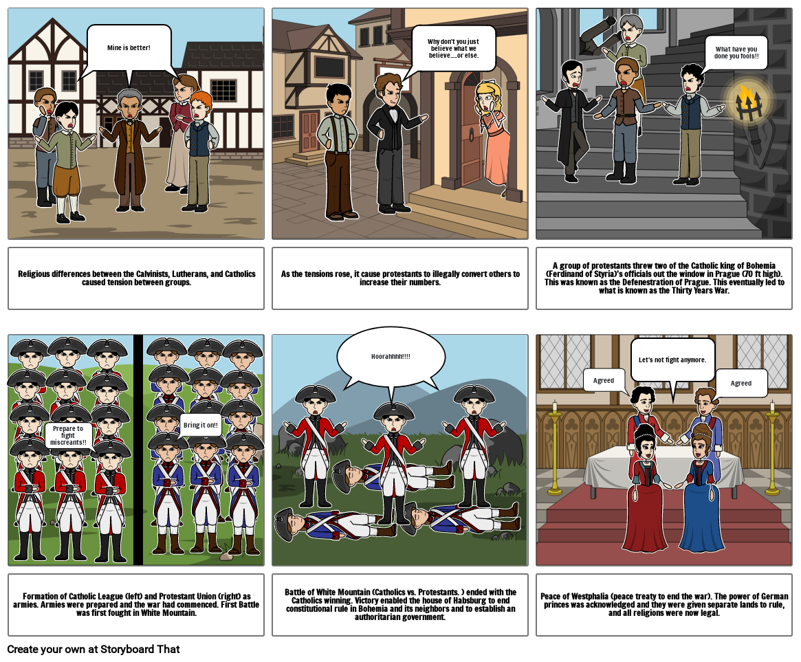 Thirty Years war Storyboard by stephenhtoo
