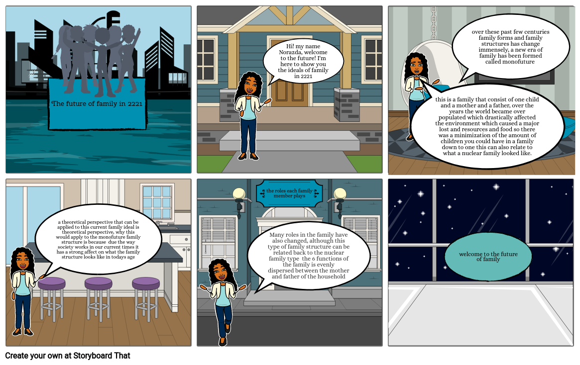 the future of family Storyboard par stimzari55