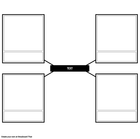 Spider Map Templates | Storyboard Template Gallery