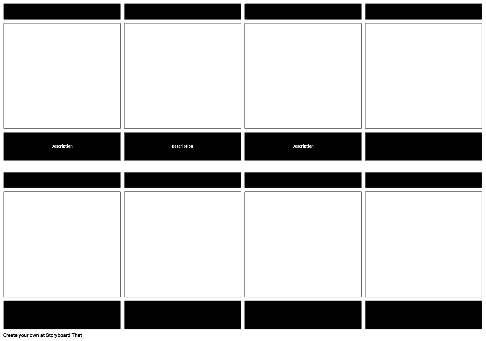 8 cell traditional template Storyboard by storyboard-templates