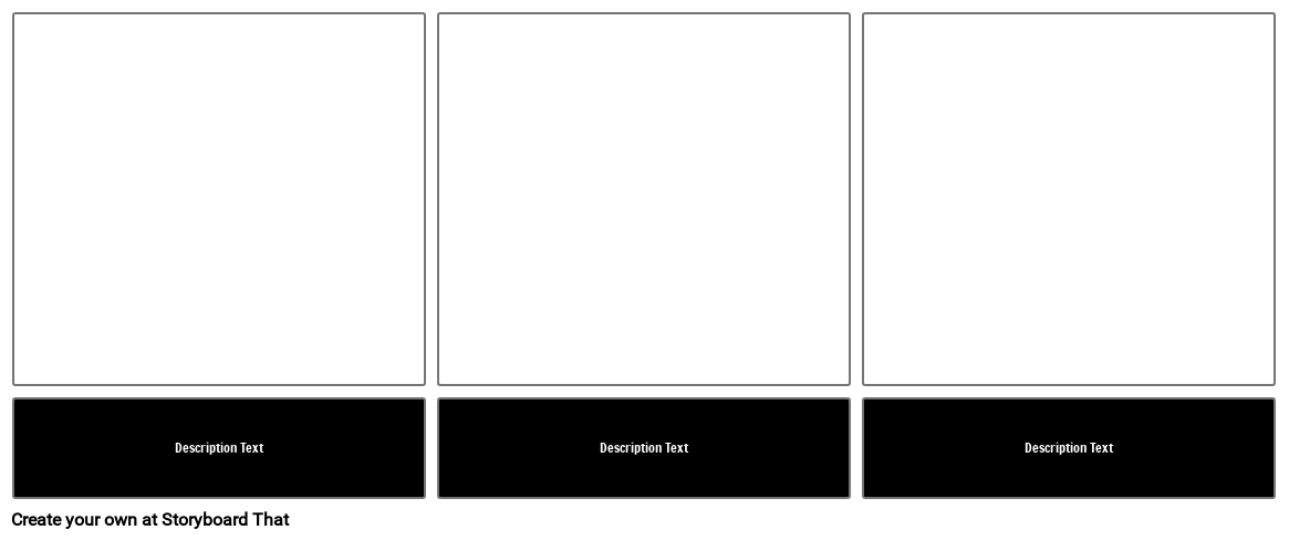 Blank Cell with Description Storyboard by storyboard-templates
