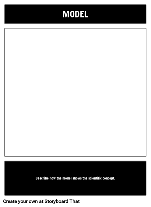 Concept Model Storyboard Template Storyboard by storyboard-templates