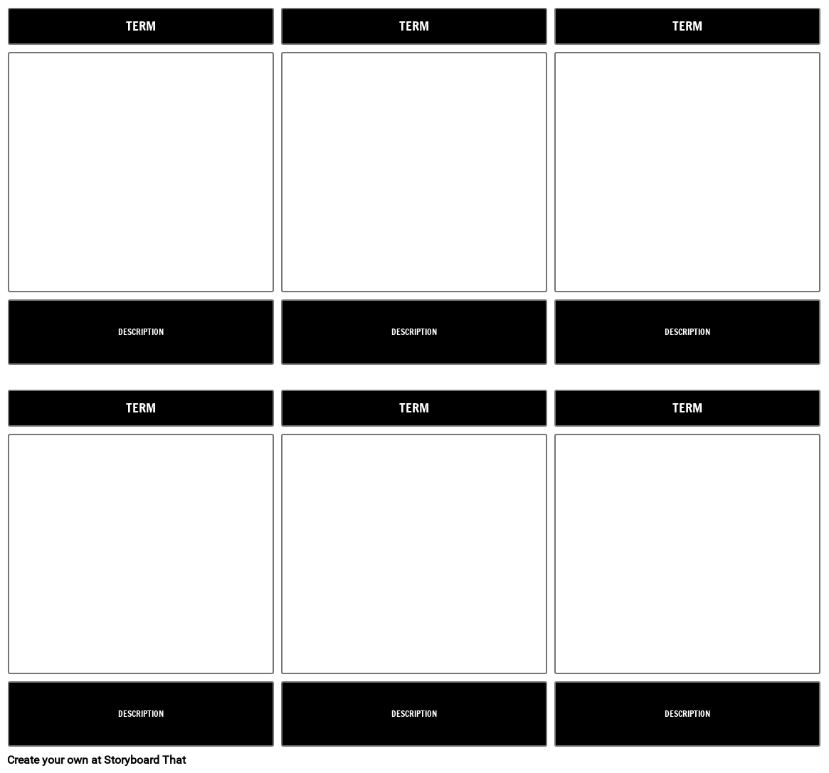Important Term Template Storyboard por storyboard-templates