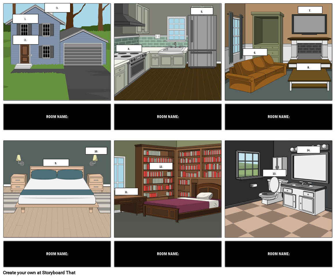 Spanish vocab template Storyboard by storyboard-templates