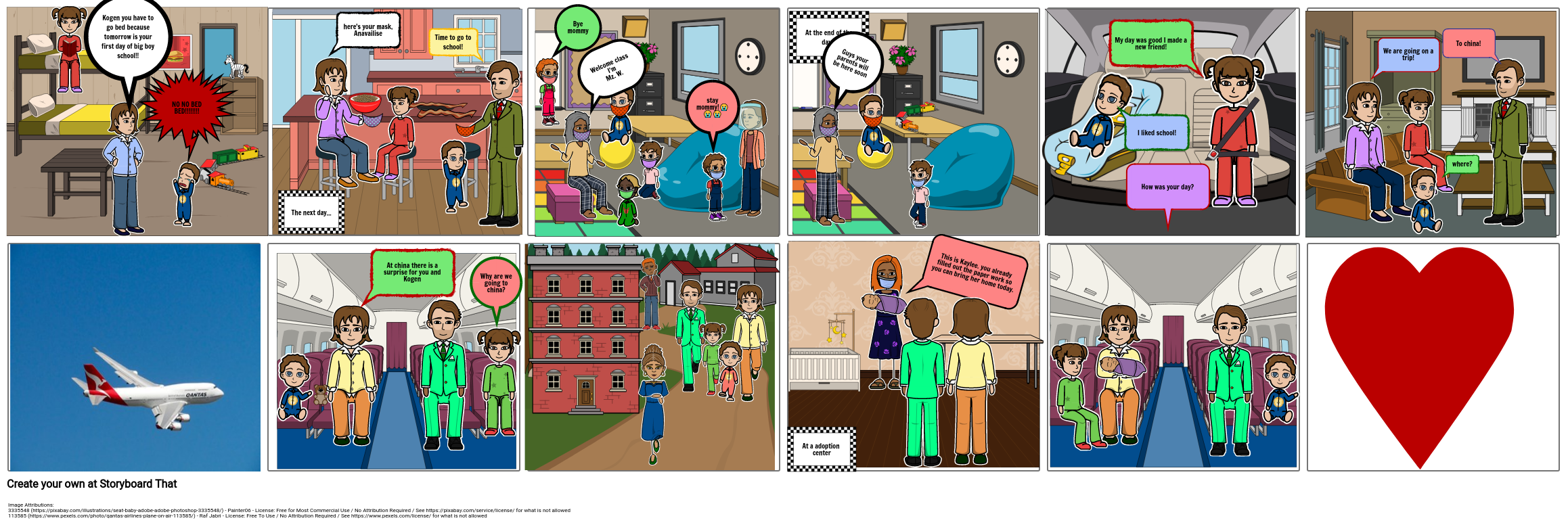 The Big Family 2 Storyboard By Storysisters The Big Family 2 Storyboard By Storysisters