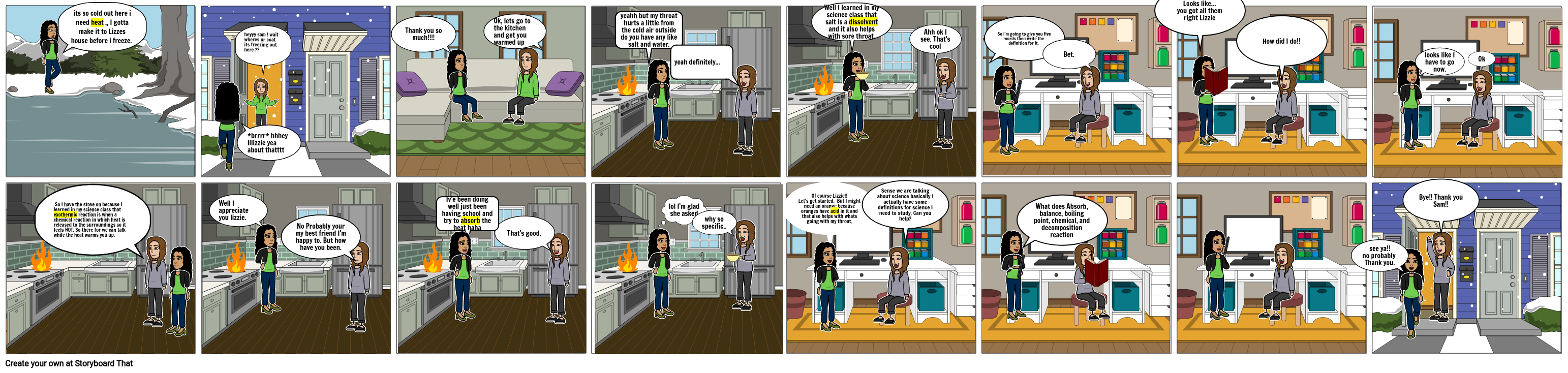 science project Storyboard by supercomicgirl