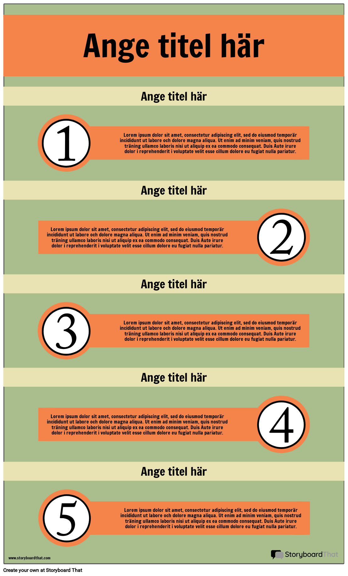 Agile Info 1 Storyboard por sv-examples