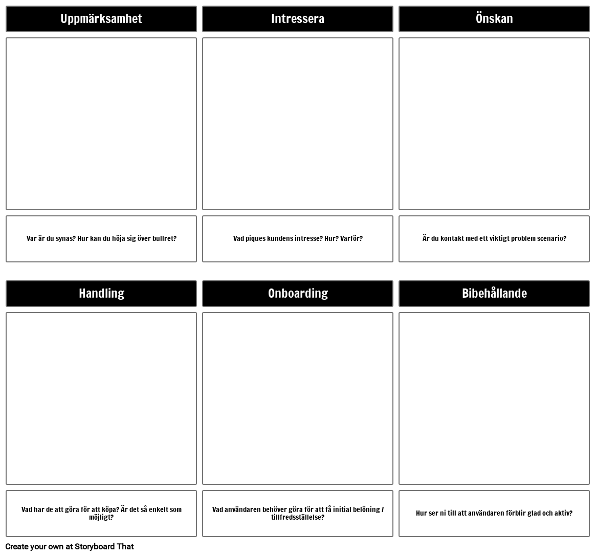 AIDAOR Framework Storyboard von sv-examples