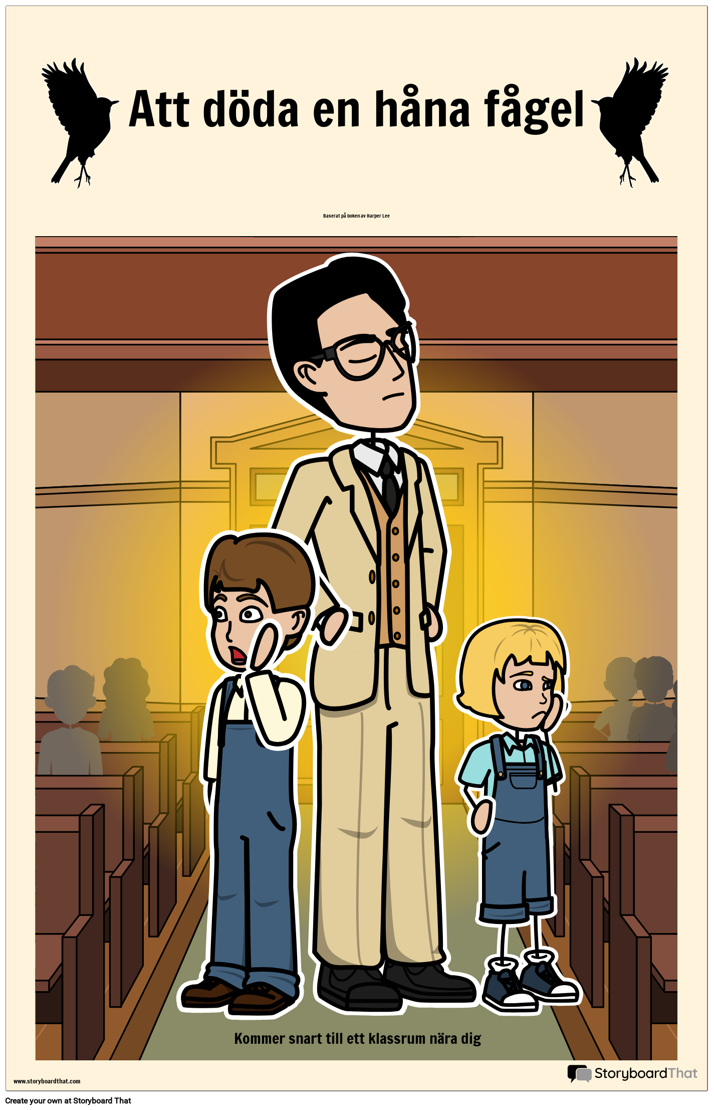 Att Döda en Mockingbird-affisch Storyboard par sv-examples