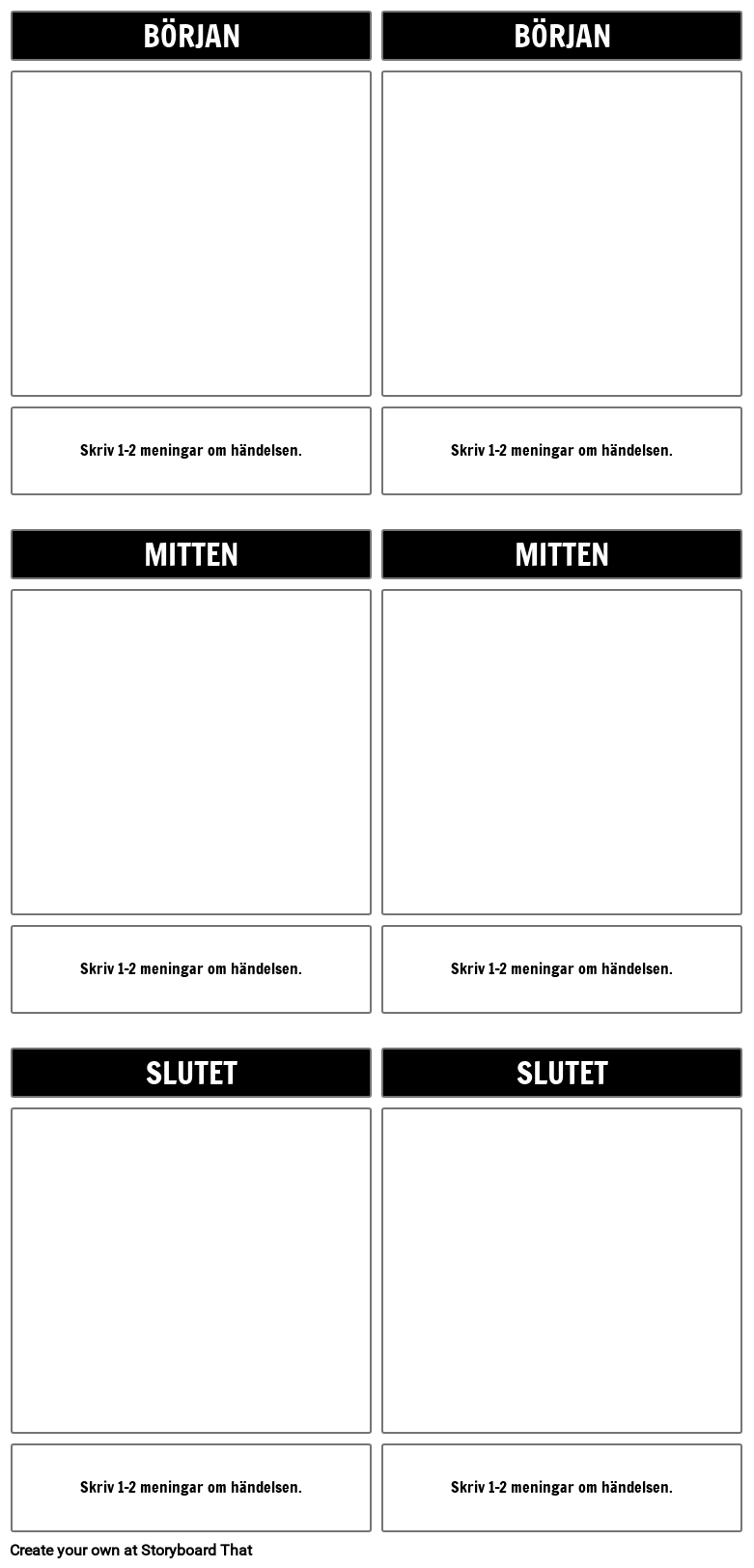 BME 2-evenemang Storyboard par sv-examples