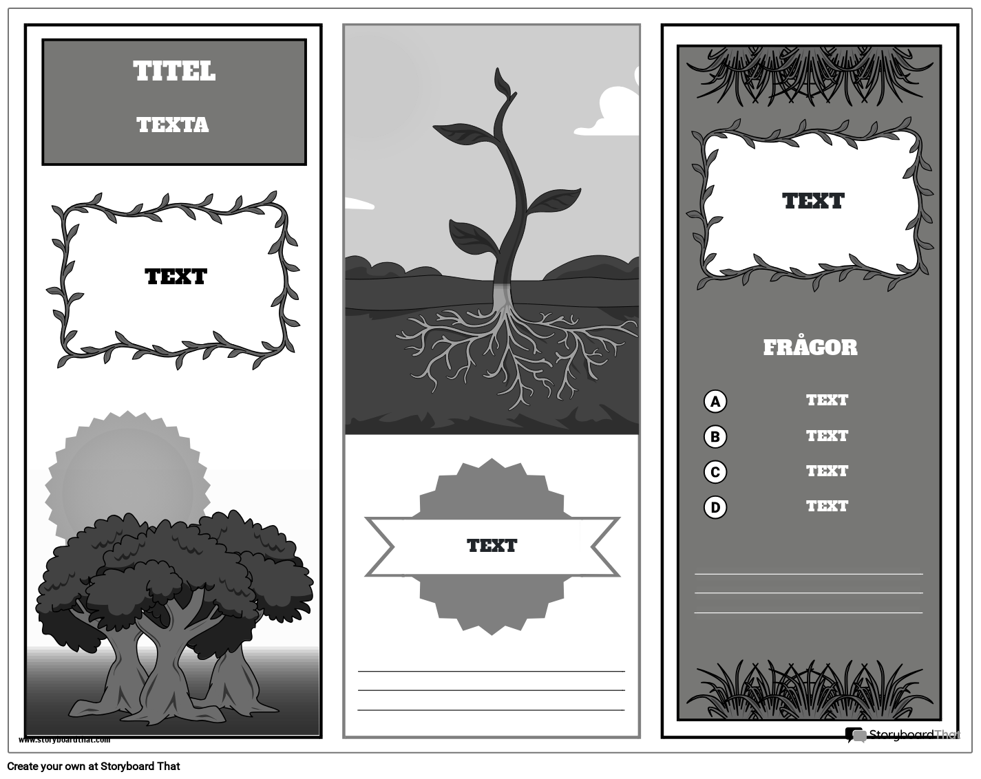 Broschyrmallar — Broschyrmakare — Skapa en Broschyr Online | StoryboardThat