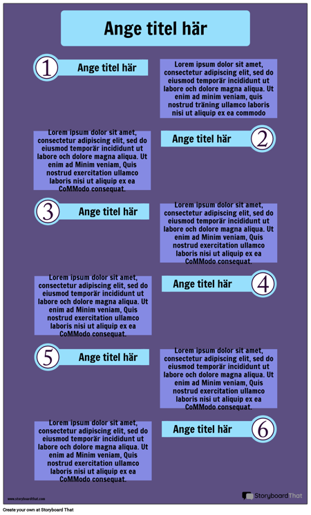 Designprocess | GRATIS Infografisk Maker