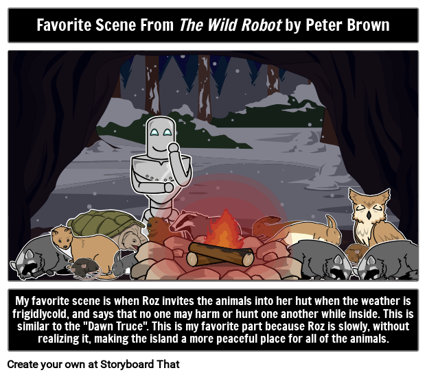 Favorit I The Wild Robot القصة المصورة من قبل Sv Examples