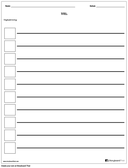 Blank Checklist Mall | Skapa Checklista Mallar