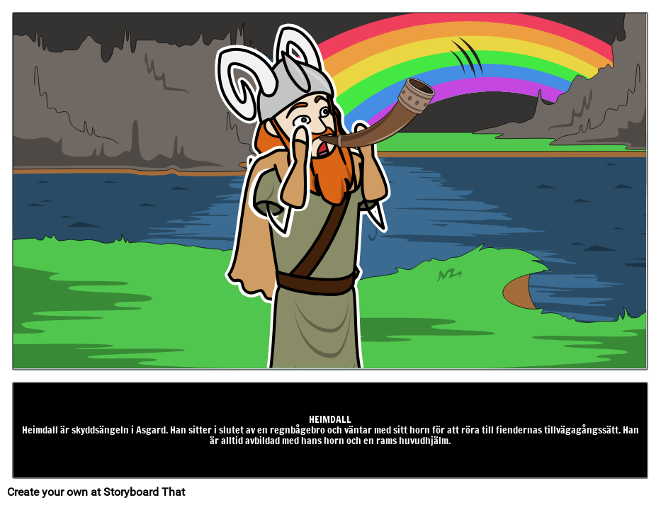 Heimdall: Guardian of Asgard Storyboard by sv-examples