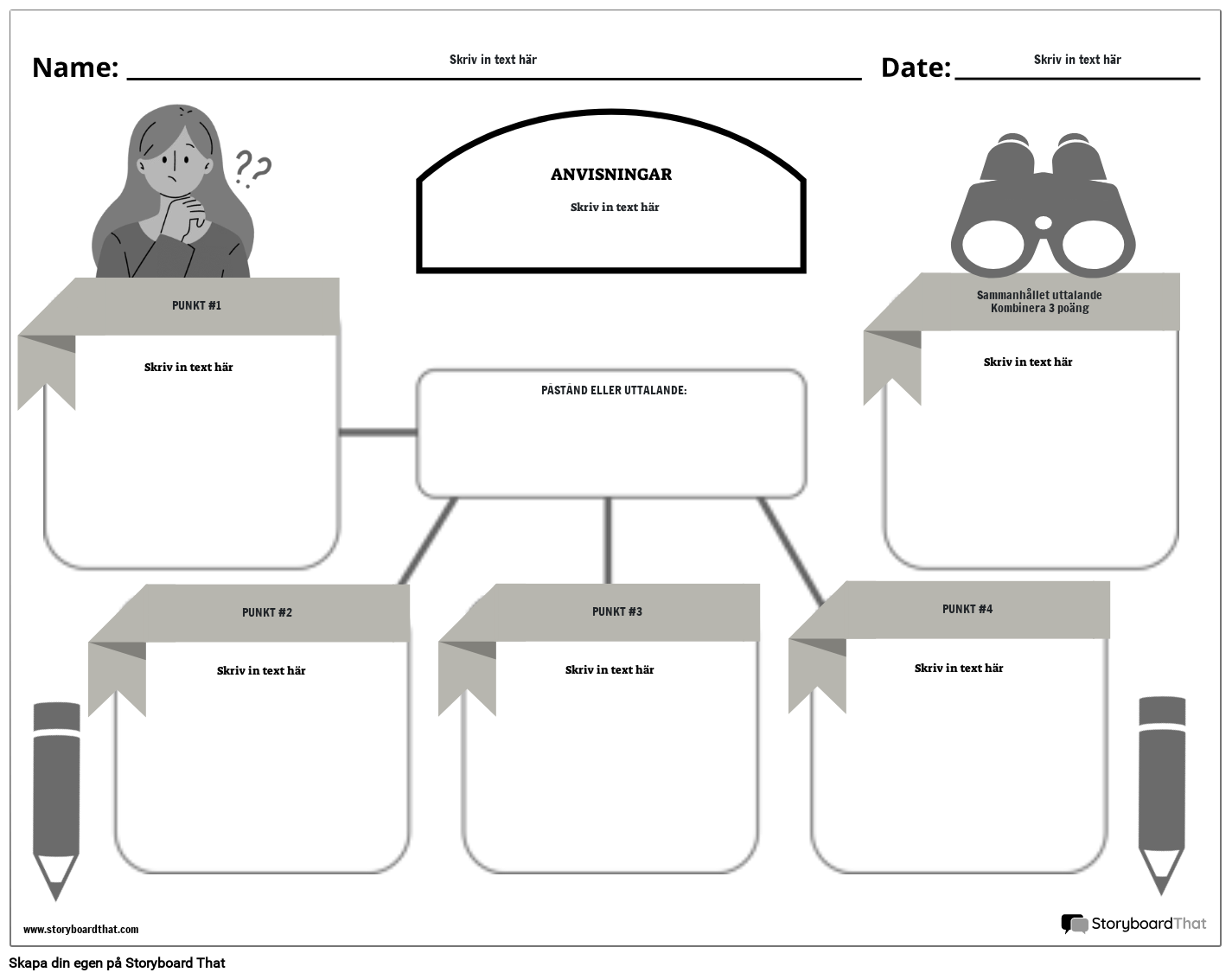 Illustrativ Avhandlingsöversikt القصة المصورة من قبل sv-examples