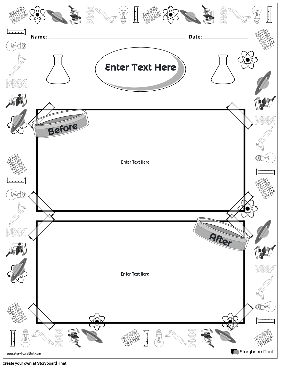 Innan Efter 8 Storyboard av sv-examples