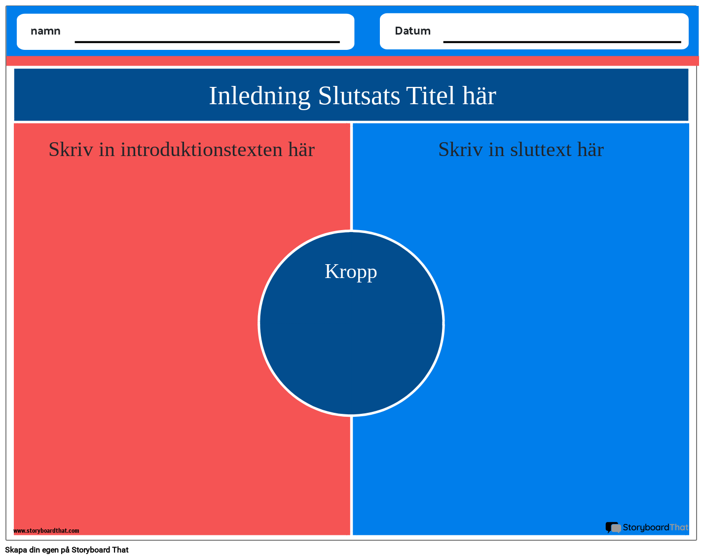 Intro/Conlus Landskapsfärg 3 Storyboard par sv-examples