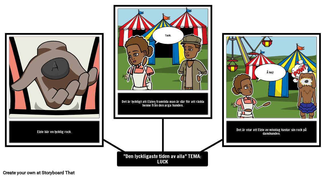 Lyckligaste tid av Alla Tema Storyboard af sv-examples