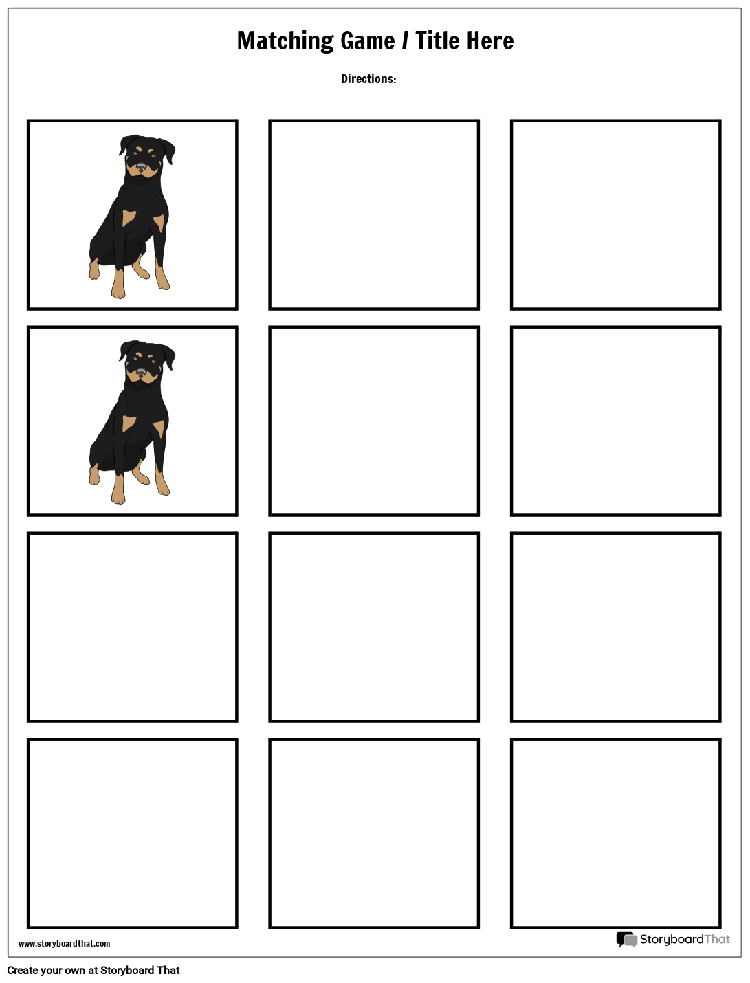 Matchande 8 Storyboard by sv-examples