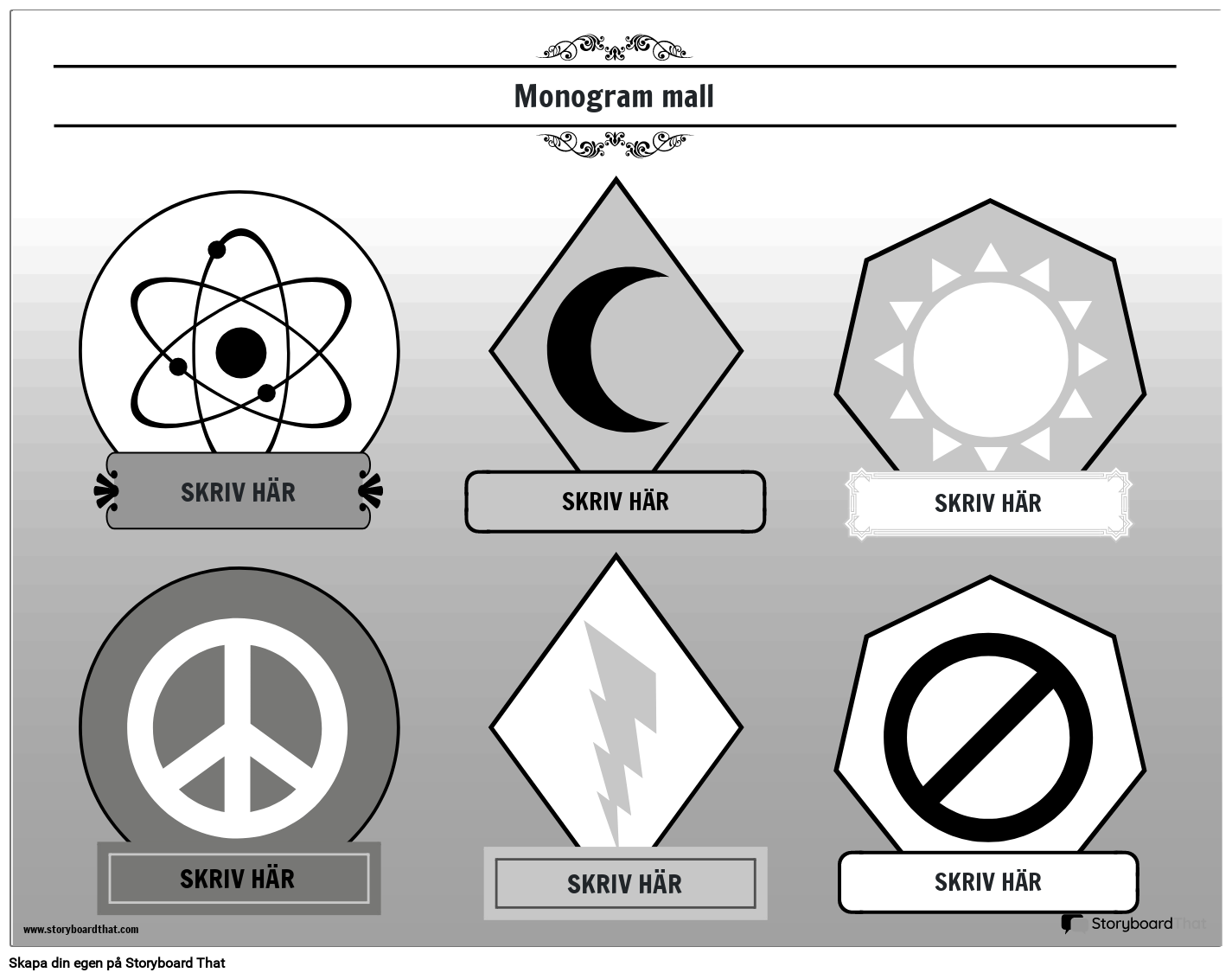 Monogram 7 Storyboard par sv-examples