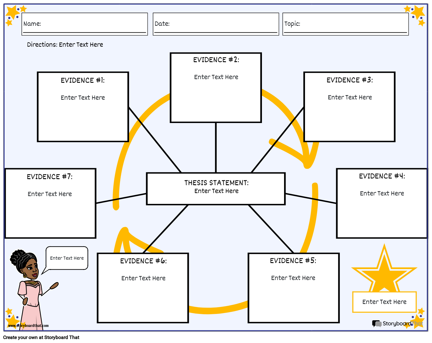 Multi Paragraph Essay Planner Landskapsfärg 9