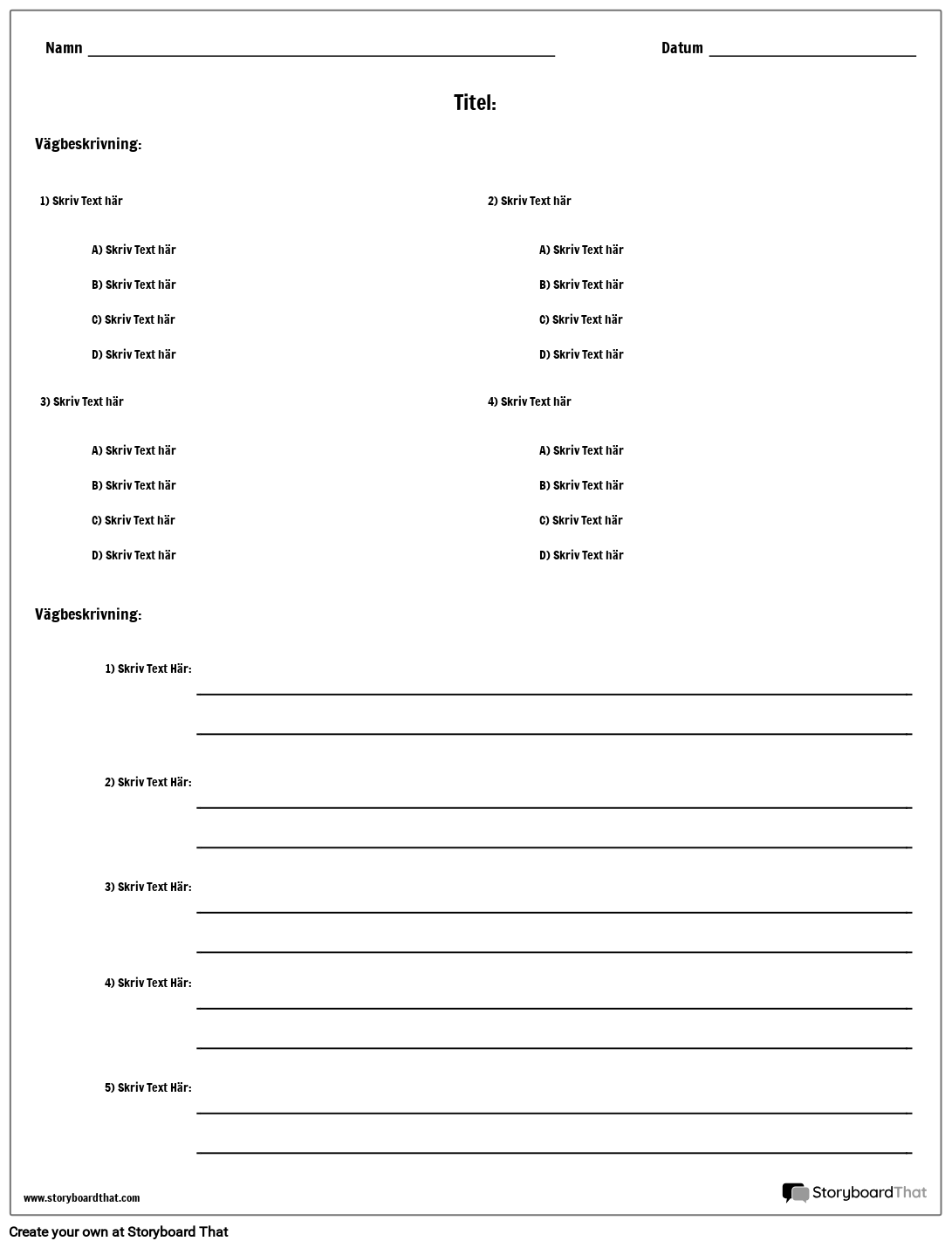 multiple-choice-och-short-answer-definitioner