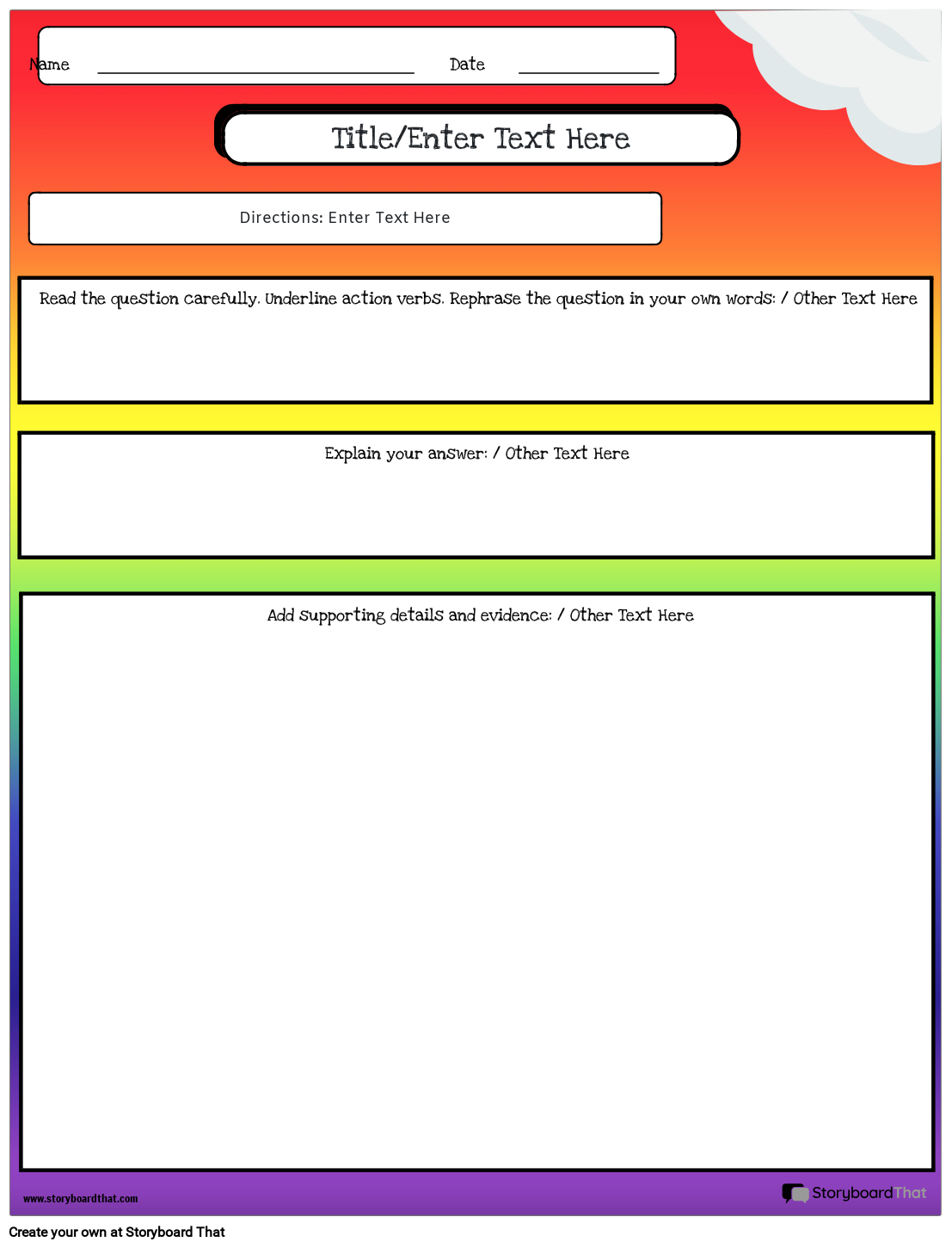 Öppet Svar 2 Storyboard por sv-examples