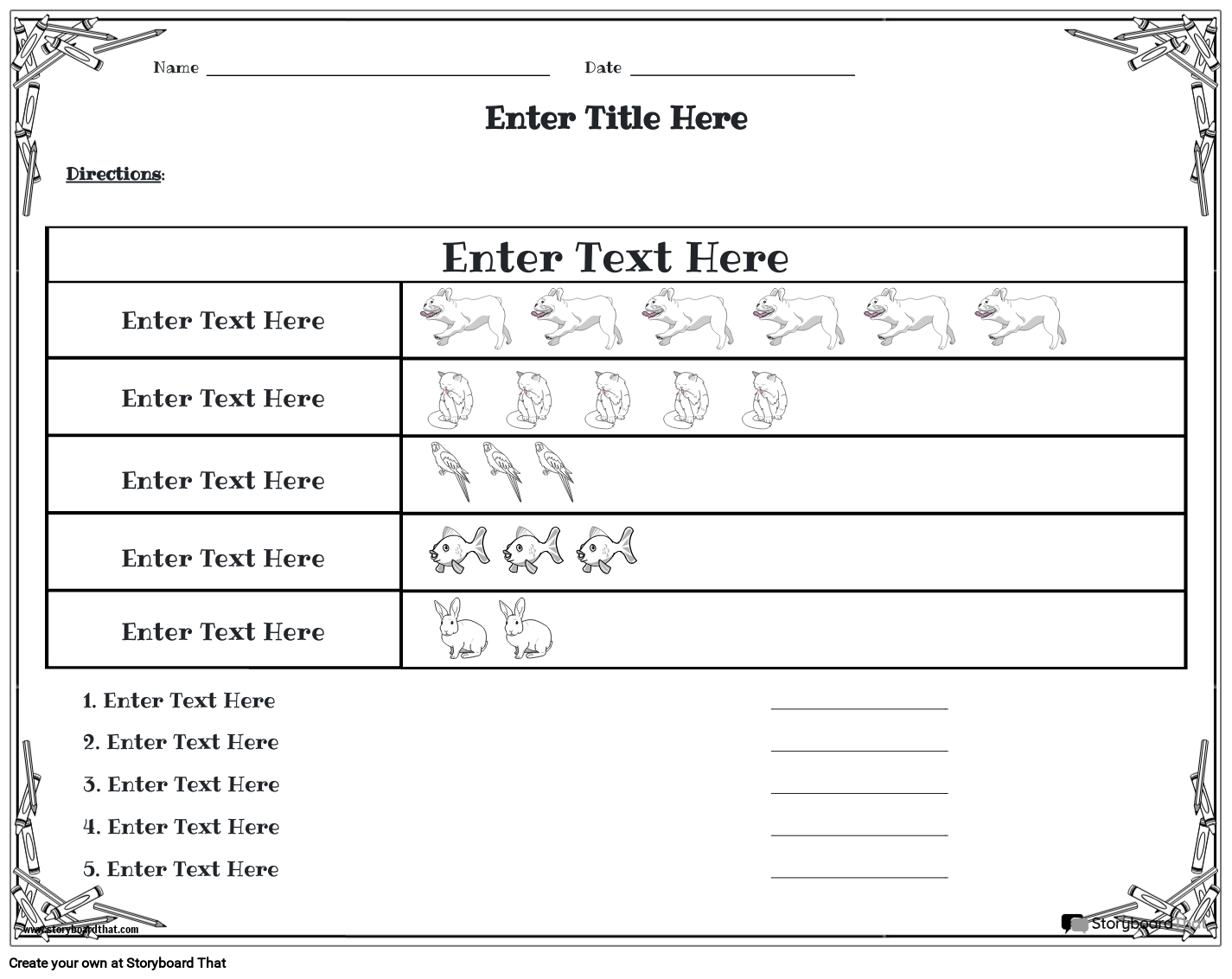 Piktogram 2 Storyboard por sv-examples