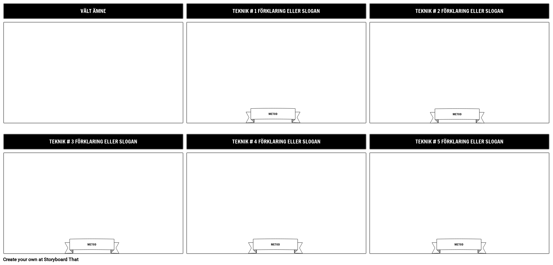 Propagandahandelsmall Storyboard por sv-examples