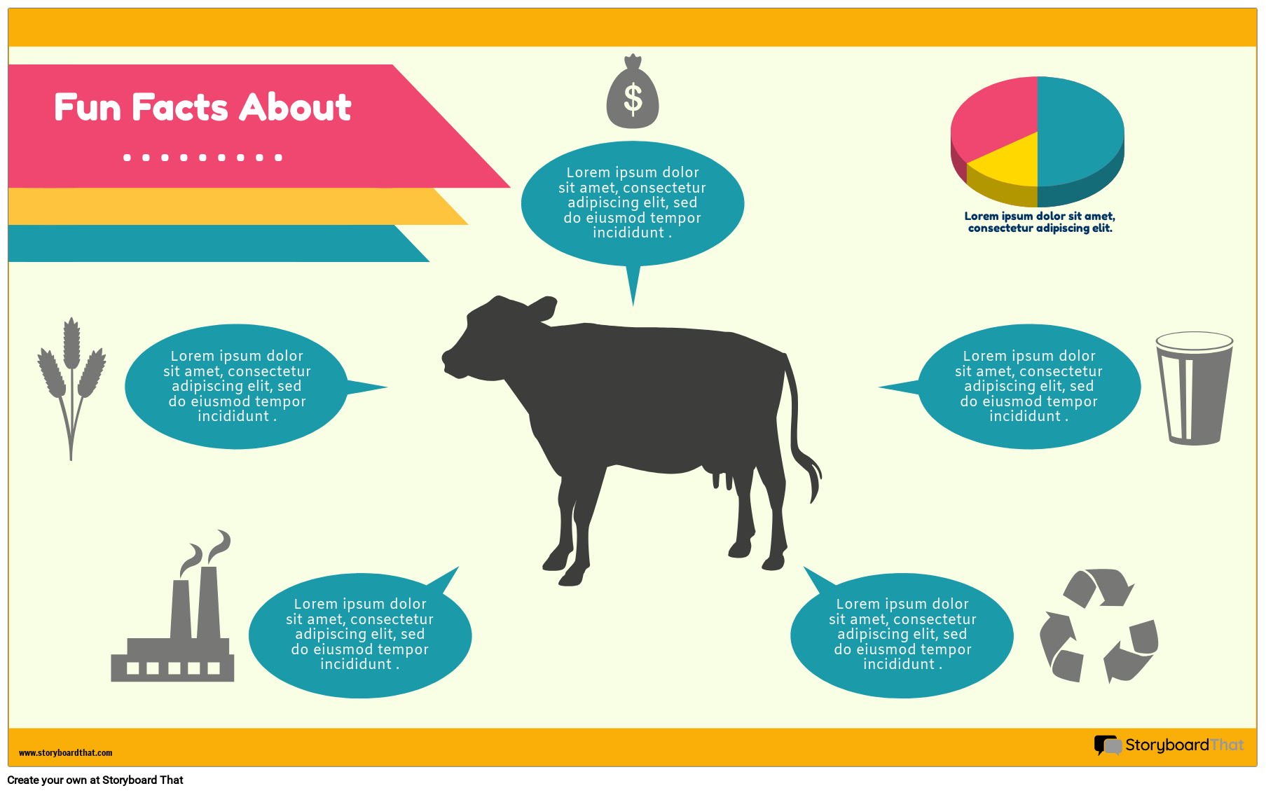 Roliga Fakta Infographic 3 Storyboard av sv-examples