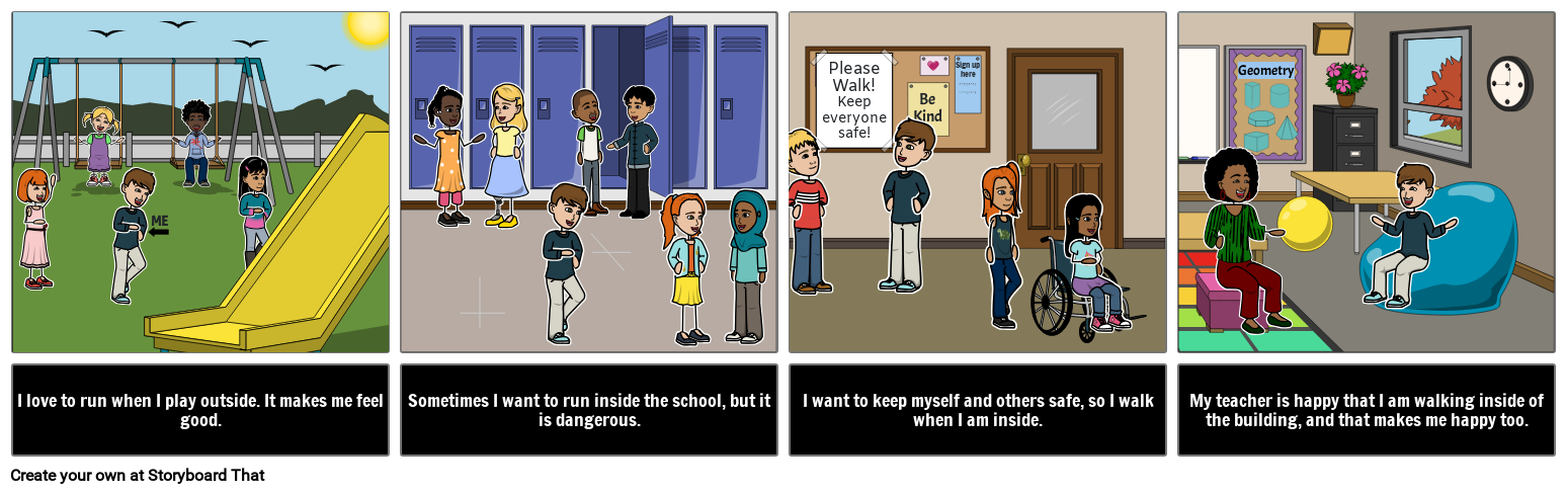 SEL: Social Story Storyboard por sv-examples